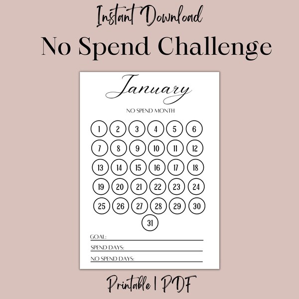 Spend Day Tracker - Etsy Spend Day Tracker - Etsy