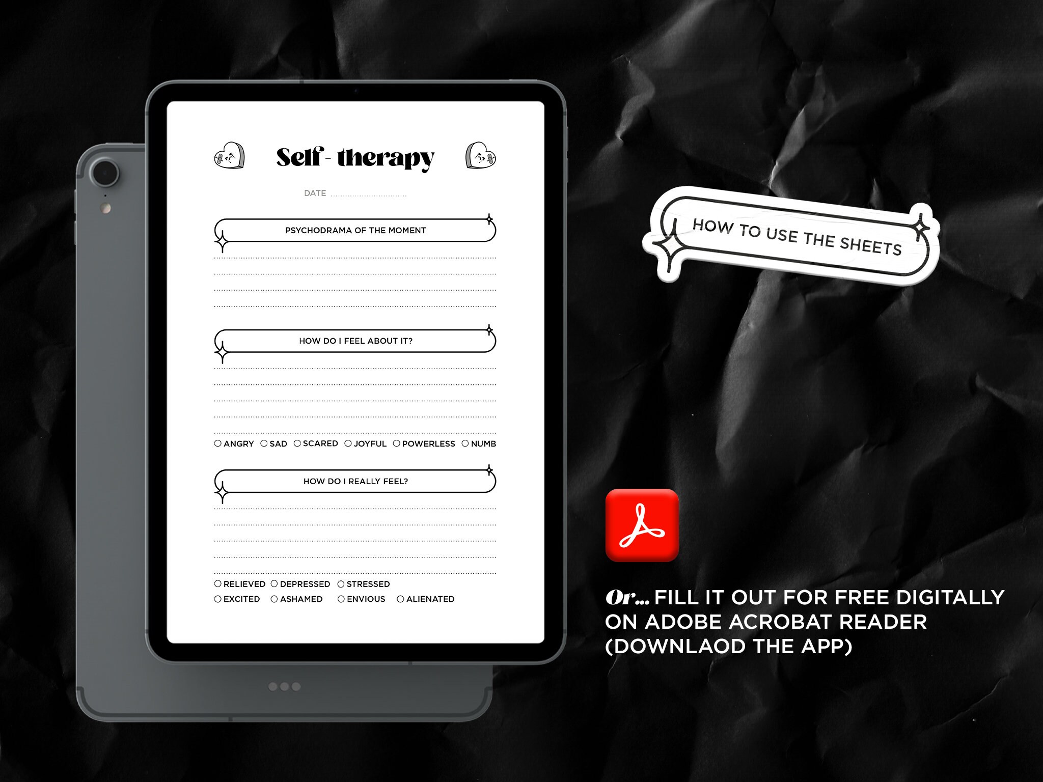 Self Care Journal Printable, Self Reflection Journal, Self Care and ...