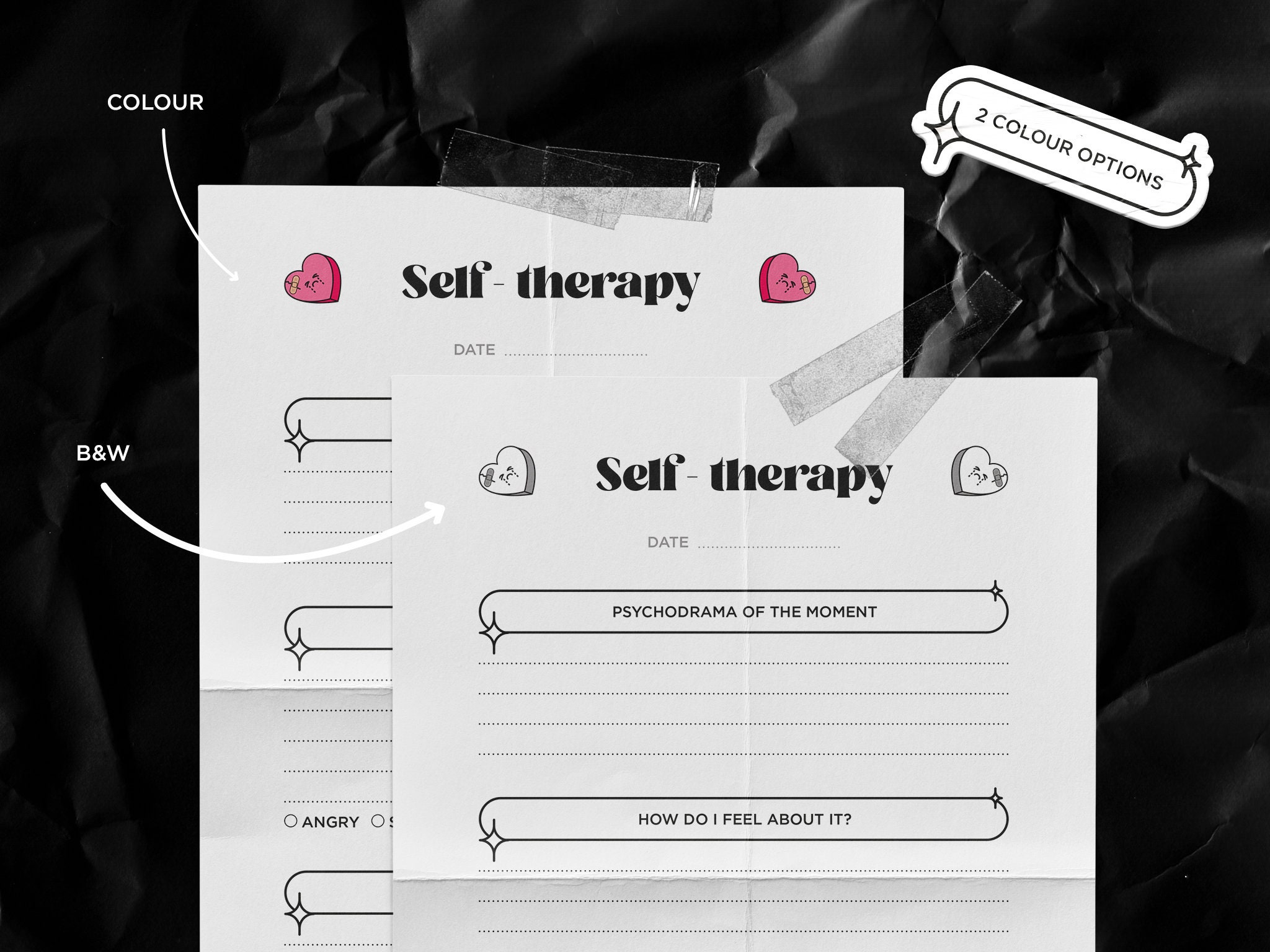 Self Care Journal Printable, Self Reflection Journal, Self Care and ...