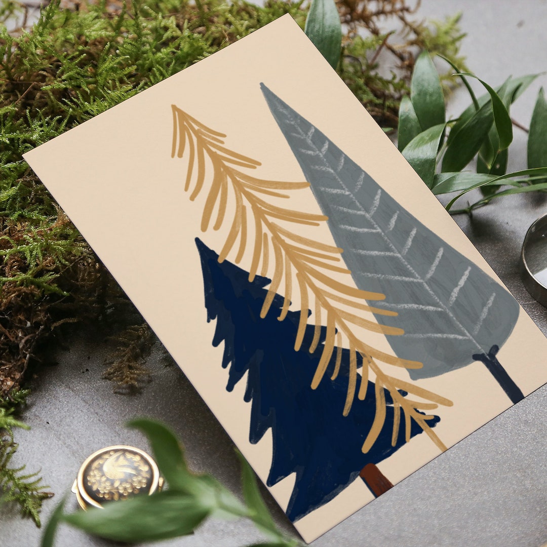 Seasonal Card Digital Template, Editable Template, Editable Text ...