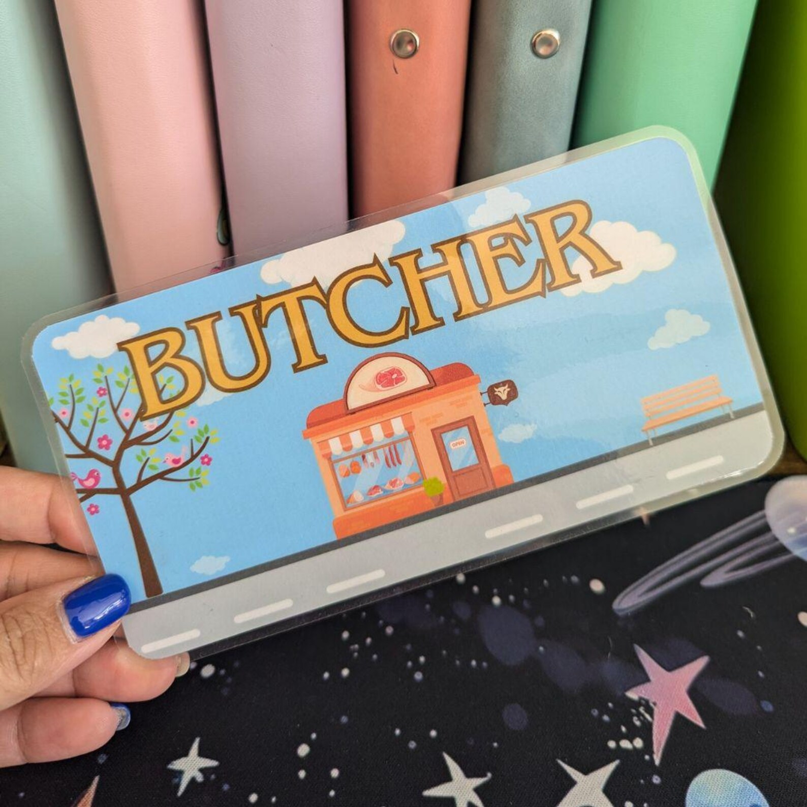 Butcher Saving Challenge Tracker Cash Stuffing Low Income - Etsy