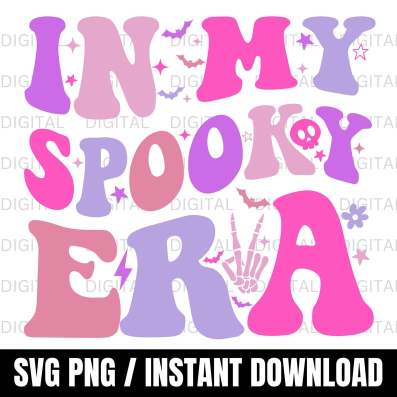 In My Spooky Era Svg Png, Spooky Era Svg, Spooky Vibes Svg, Spooky ...