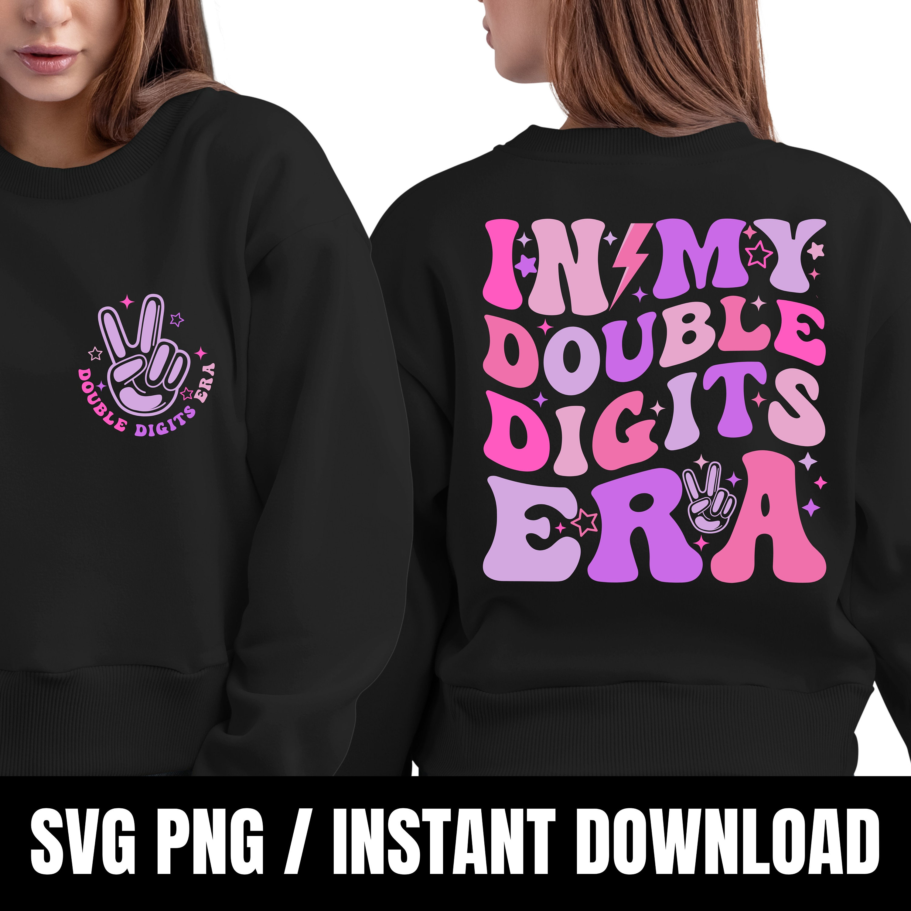 In My Double Digits Era SVG, Double Digits Era PNG, 10th Birthday Svg ...