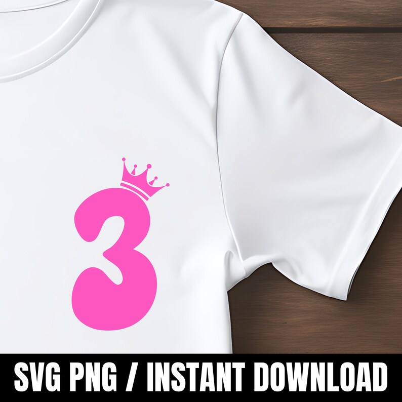 Girl 3rd Birthday Era SVG PNG: Vintage Party Shirt (digital Download ...