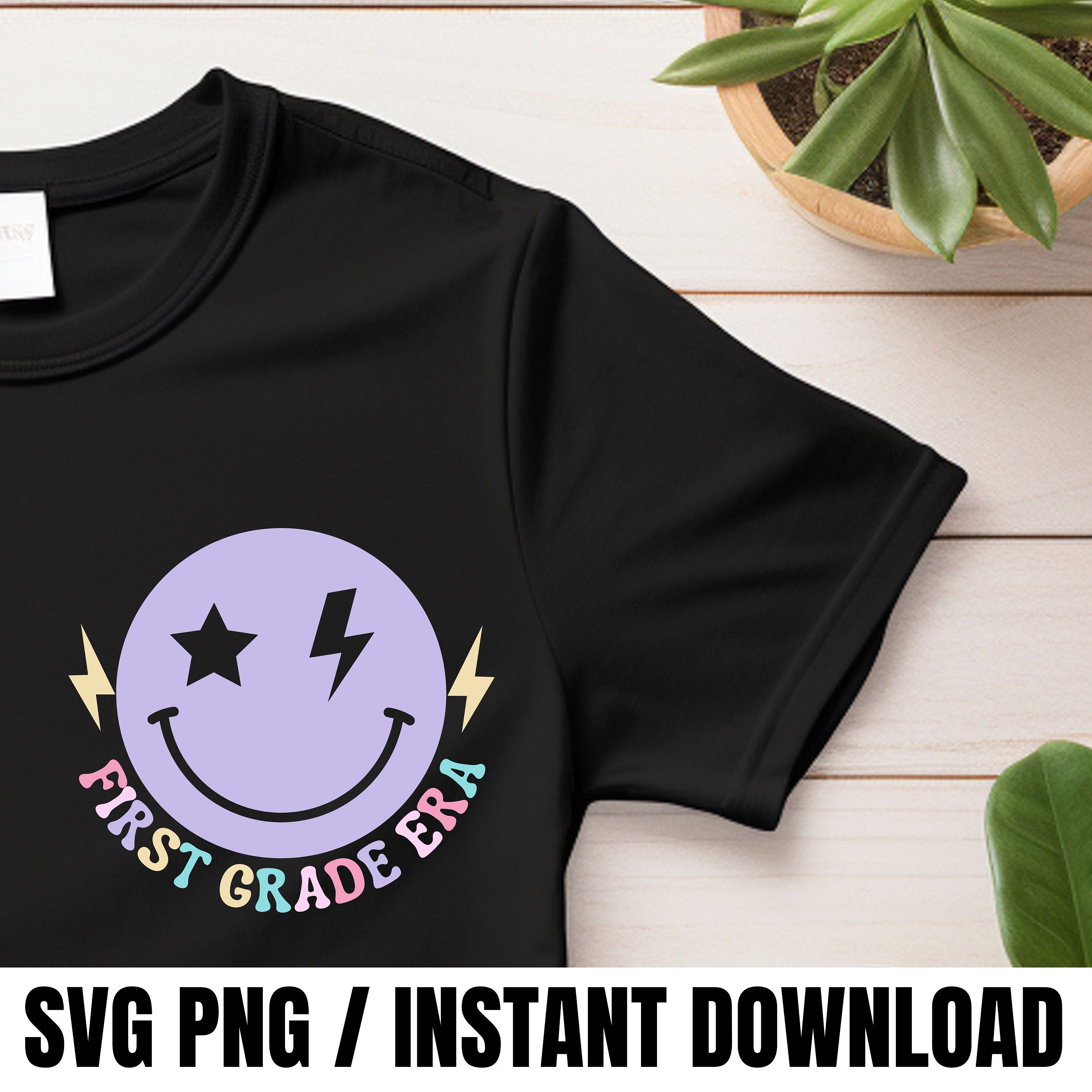 In My First Grade Era Svg Png, 1st Grade Era SVG, 1st Grade Era Shirt ...