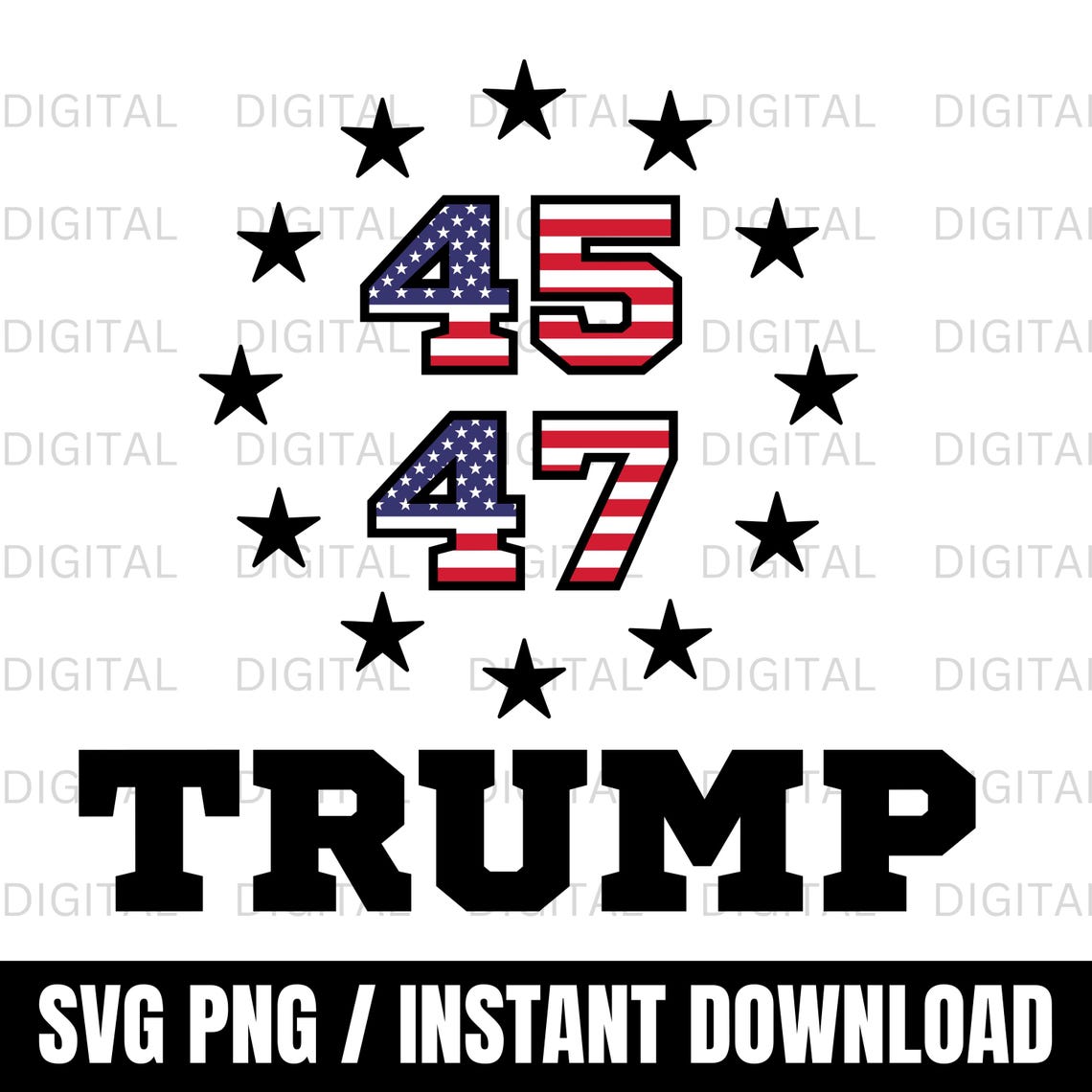 Trump QR Code Png Svg, 45/47 Trump Dancing Code Png Svg, Trump YMCA ...