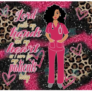 20 Oz. Lord Guide My Hands Skinny Tumbler Transfer - Etsy