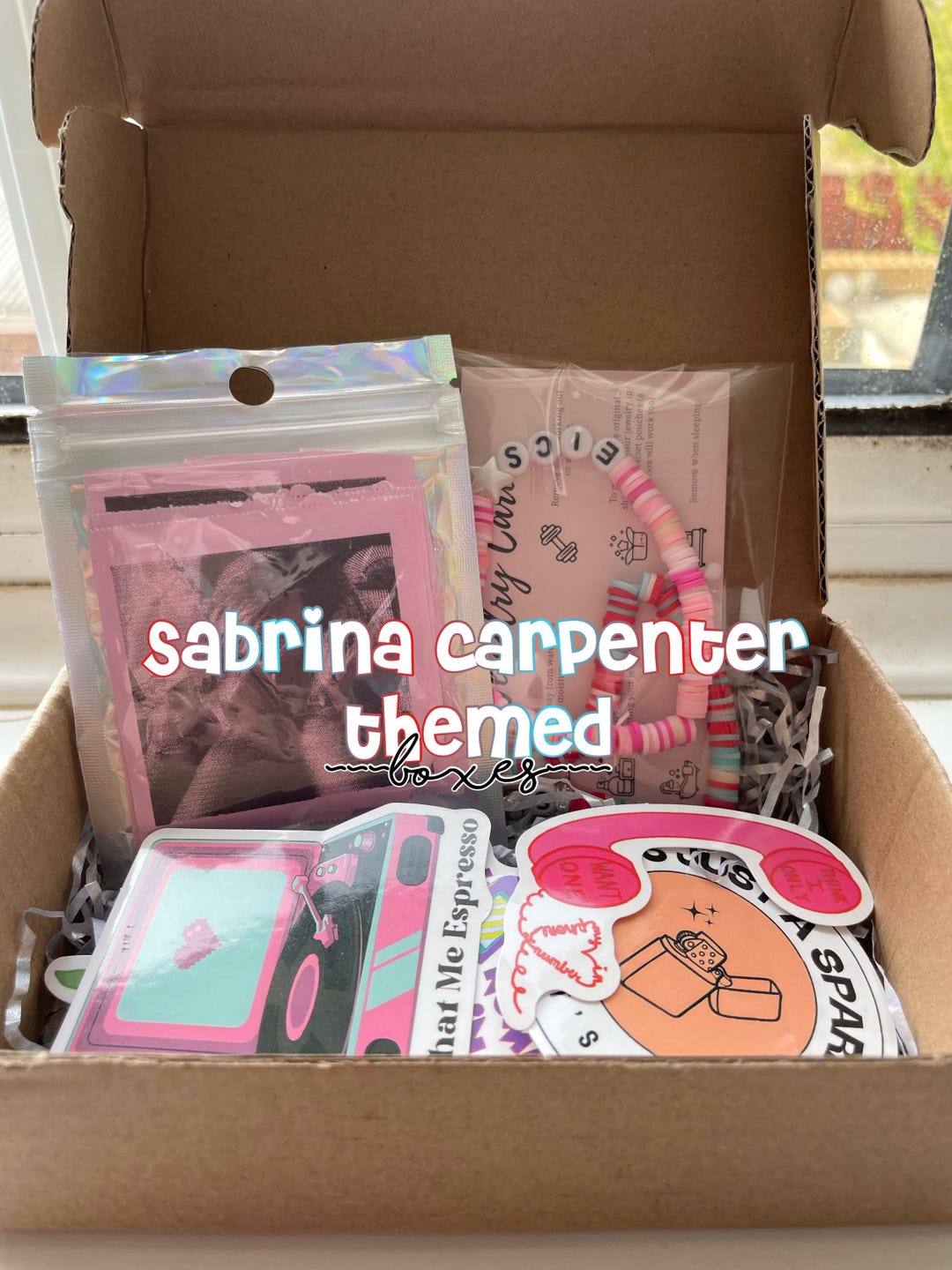 Sabrina Carpenter Themed Boxes | Sc | Sabrina Carpenter Jewellery - Etsy UK