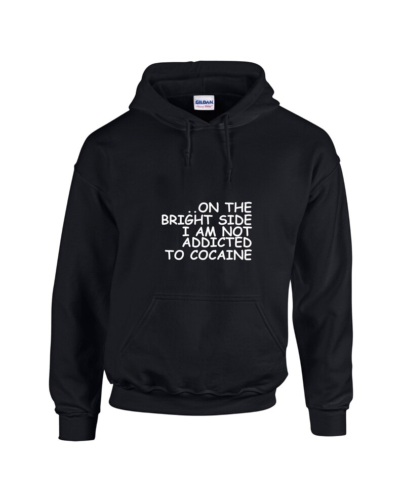 I'M NOT ADDICTED, Bright Hoodie, Add a Touch of Humor to Your Wardrobe ...
