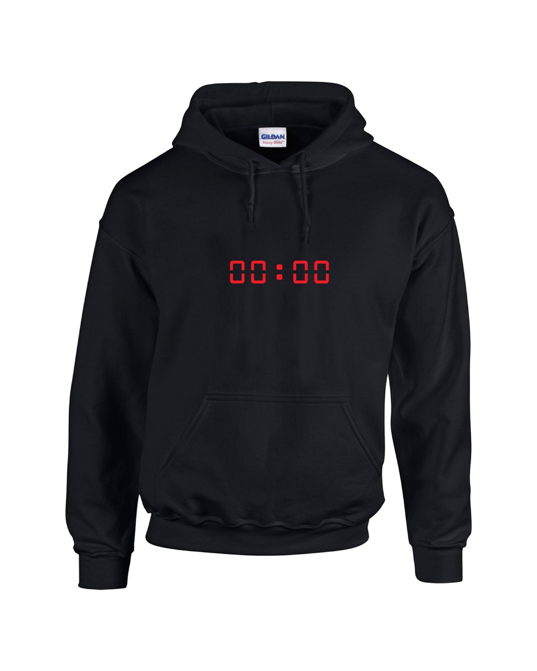 TIME IS ON Your Side - Unisex Digital Timer Hoodie – A Stylish and Cozy ...
