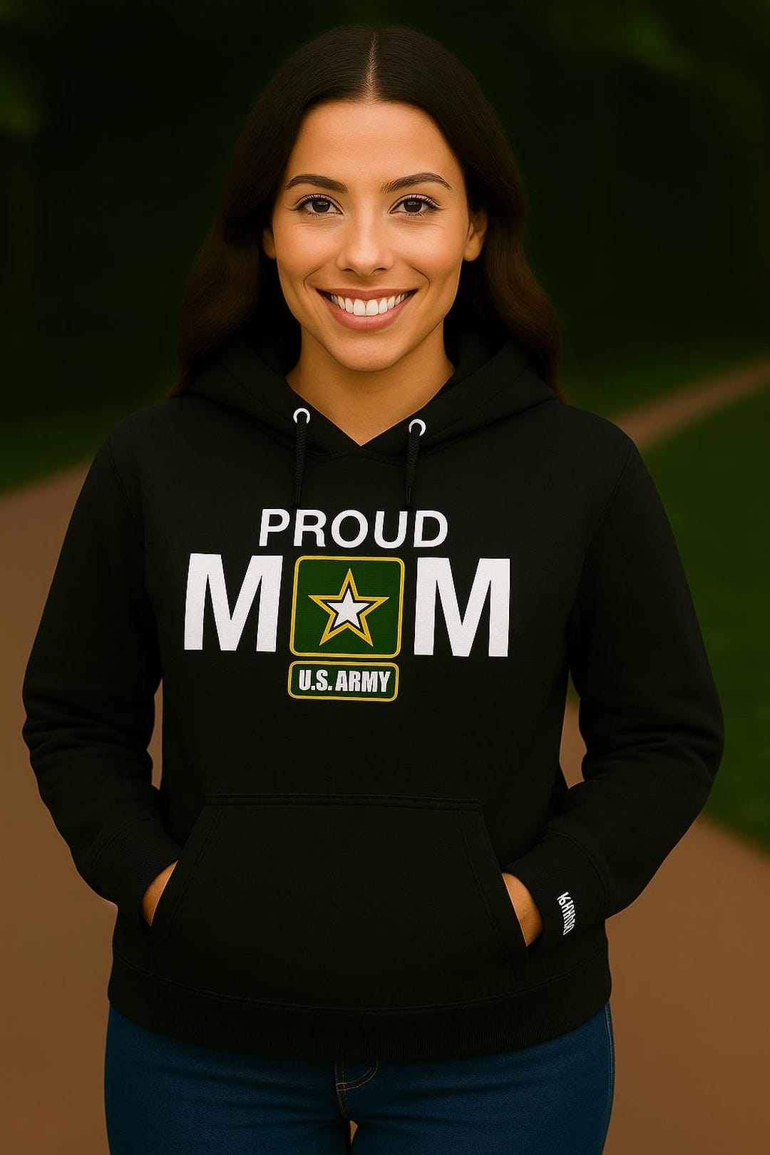 PROUD ARMY MOM, Army Mom Hoodie, Celebrate Your Son or Daughter's ...