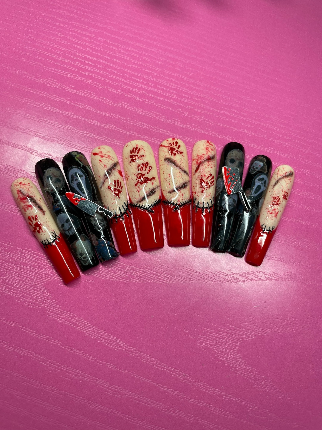 Halloween Collection | Hocus Pocus Nails | Scream Nails | Spooky Nails ...