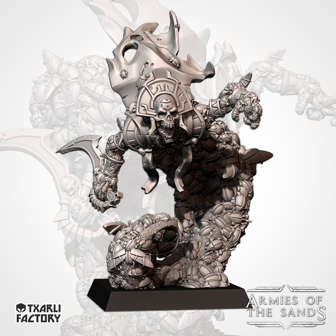 Usurper King Egyptian Undead Monster Army of the Sands - Etsy