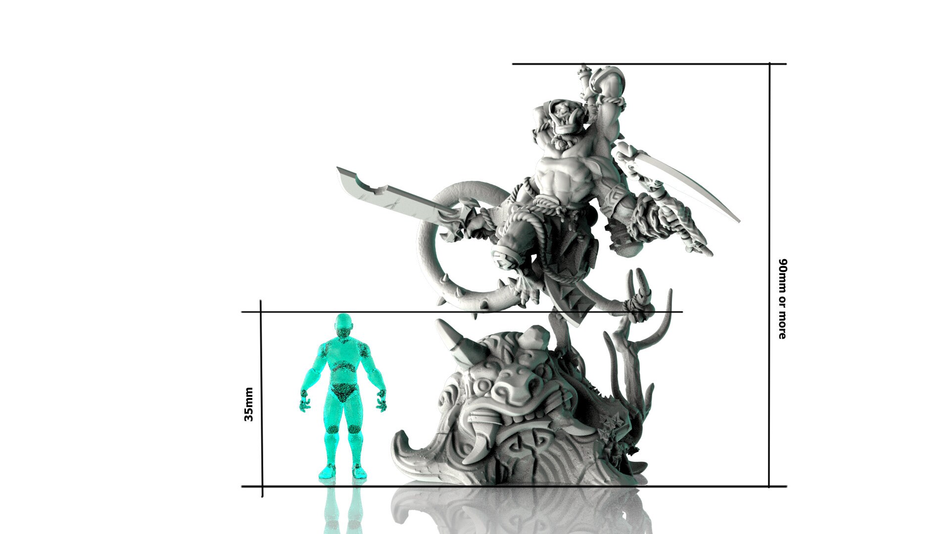 Oni Lord Fearsome Demon Lord - Etsy