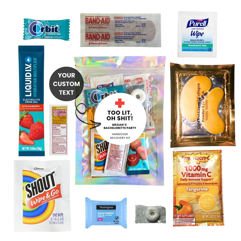 Bachelorette Survival Kit - Etsy
