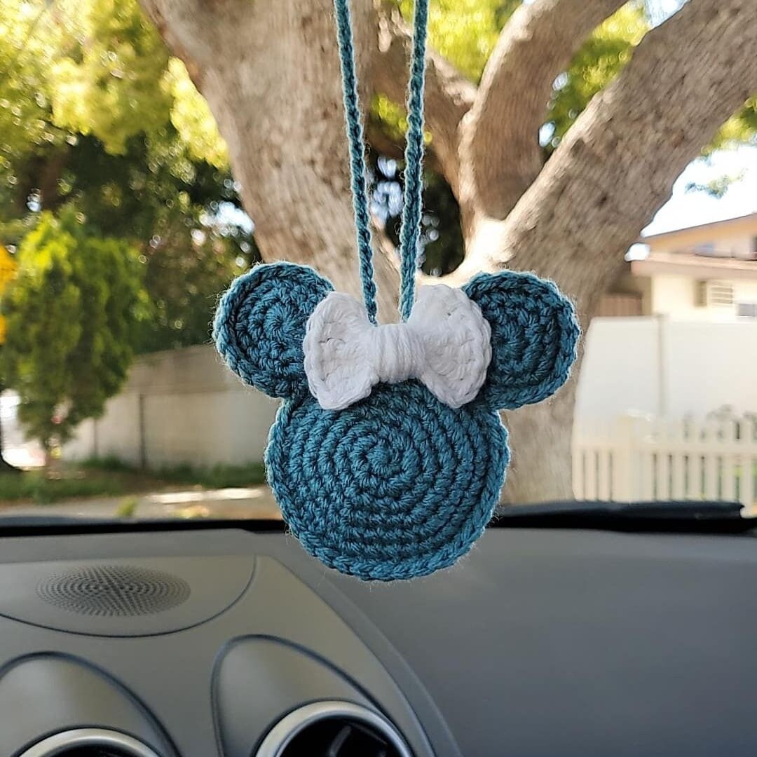 Disney Inspired Car Hanging, Mouse Inspired Car Accessory, Mickey ...