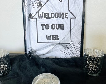 Welcome to Our Web Sign - Etsy