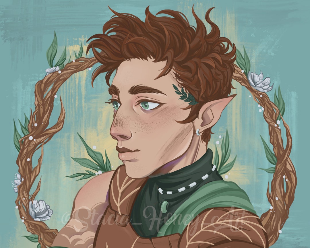 Orym of the Air Ashari | Critical Role Bell's Hells Fanart Print | 5x7 ...