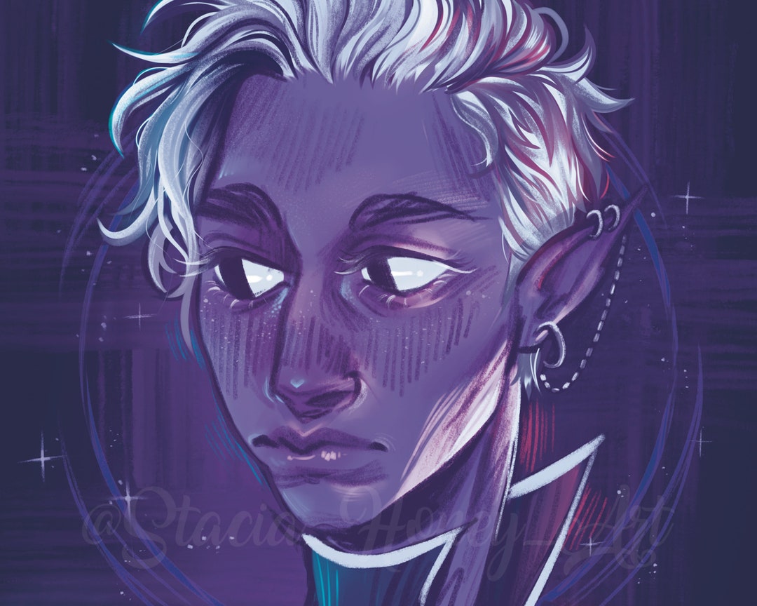 Essek Thelyss | Mighty Nein Fanart Print | 5x7 & 8x10 - Etsy