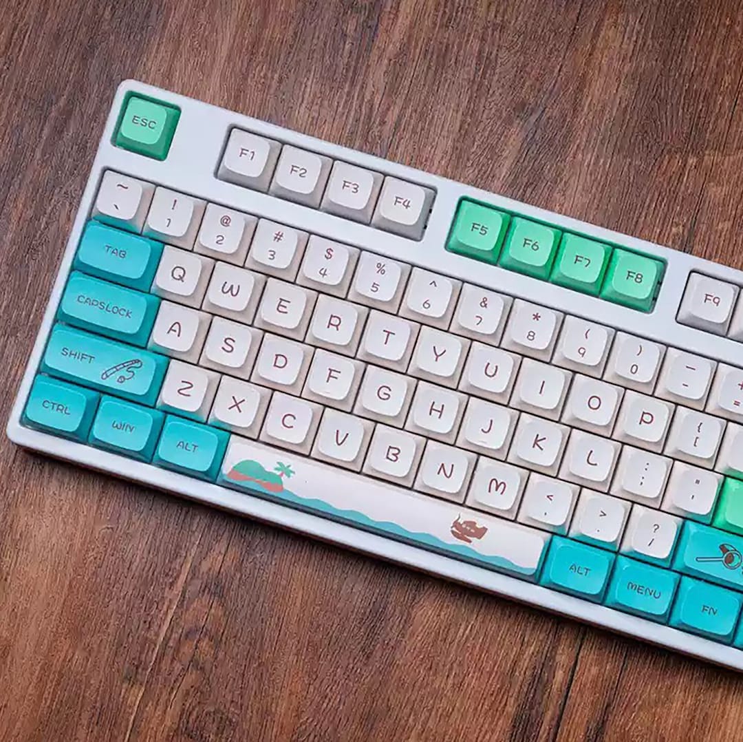 Japanese Style Animal Crossing 147 PCS XDA Profile Anime Keycap Set for ...