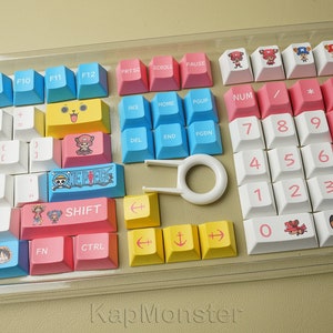 Tony Tony Chopper Keycap Set: Japanese Anime, Cherry Profile (126 PCS ...