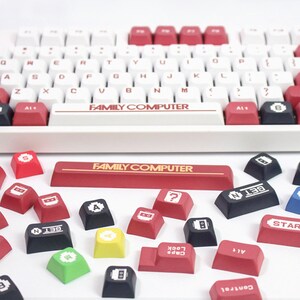 Japanese Style Family Computer Artisan Keycaps 134 Pcs Custom - Etsy
