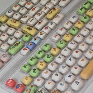 Japanese Style Crayon Shin-chan MOG MOG Profile Anime Keycap Set for ...