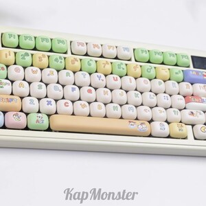 Japanese Style Crayon Shin-chan MOG MOG Profile Anime Keycap Set for ...
