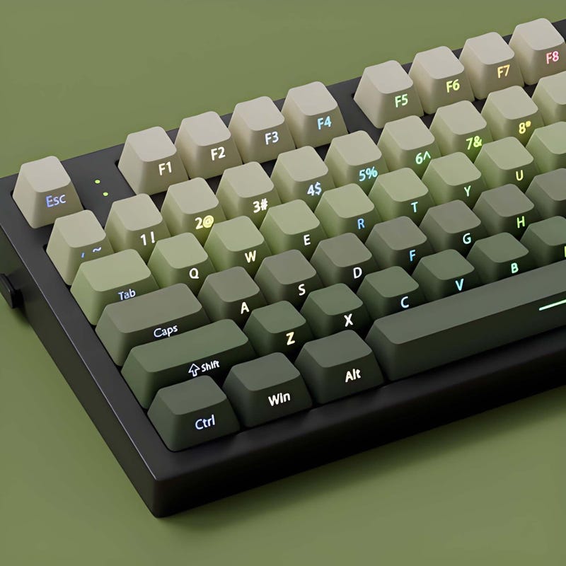 Green Keycap Side - Etsy