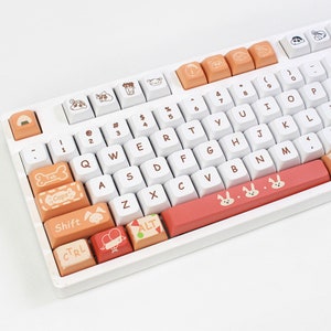 Japanese Style Crayon Shinchan Theme Custom Amine Keycap Set 132 Pcs ...