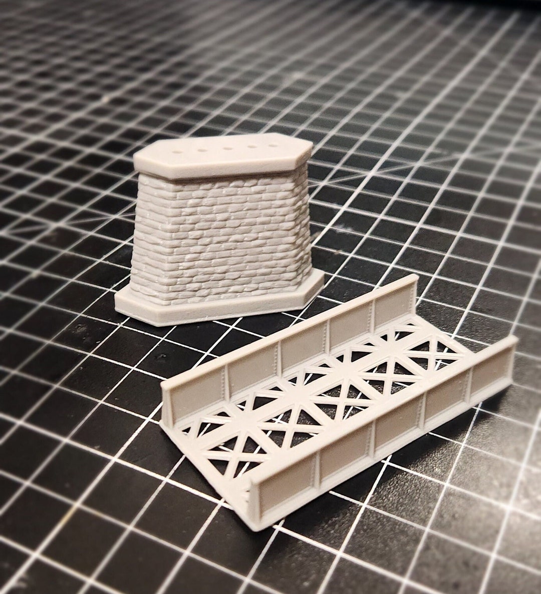 N Scale Girder Bridge Extension Addon Etsy