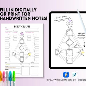 Human Design Chart Fill-in Worksheets: Body Graph & Gates (PDF) - Etsy