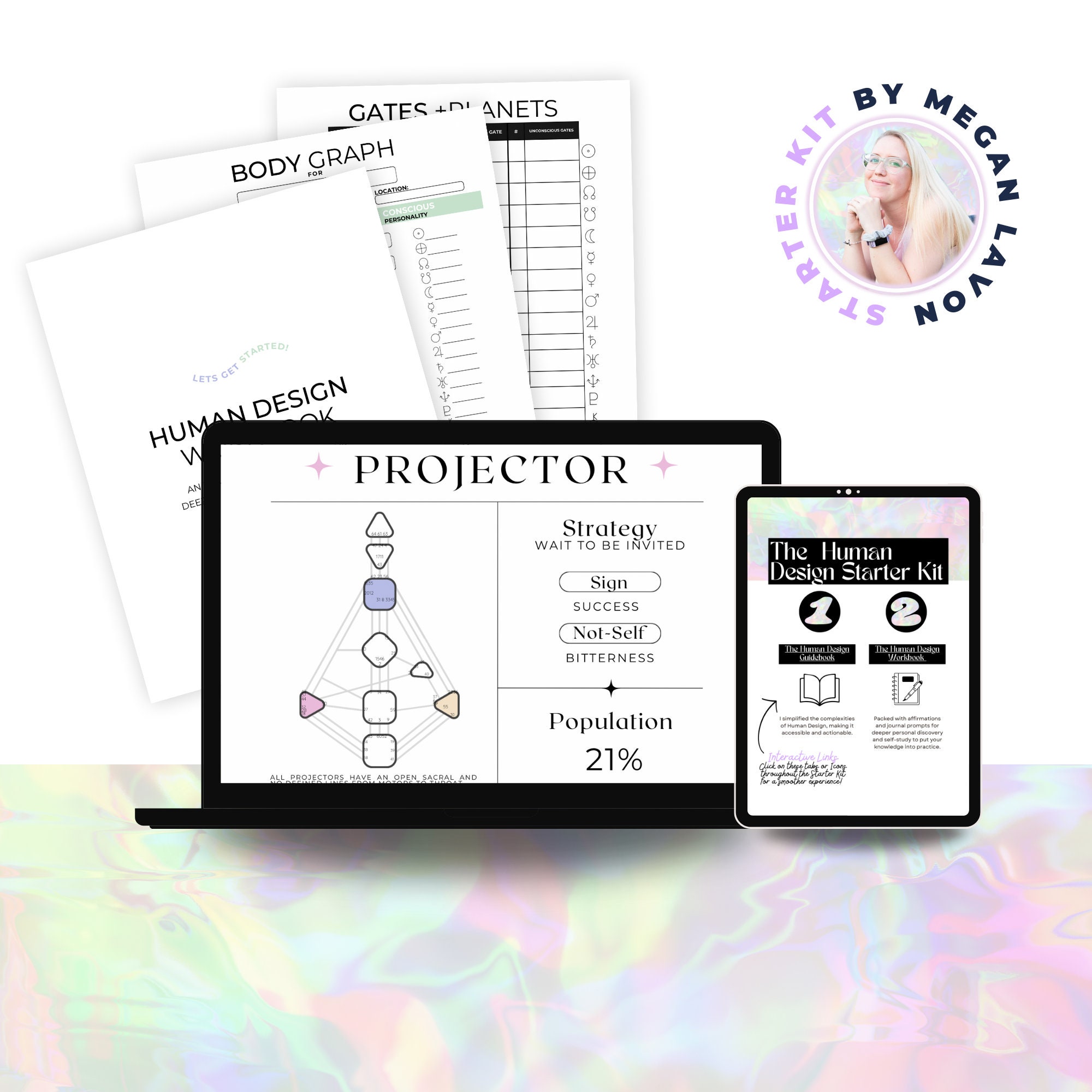 Human Design Ebook, Humandesign Workbook, Learn Human Design ...