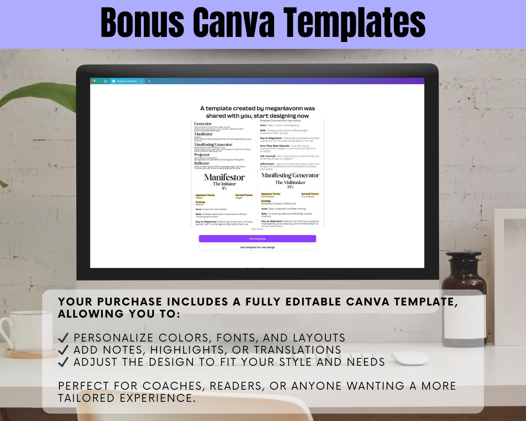Human Design Flashcards: Complete Study Guide (canva Template, PDF) - Etsy