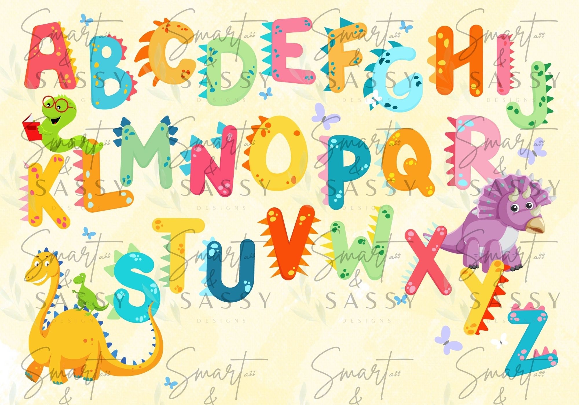 Kids Alphabet Digital Design Digital Design PNG Kids Puzzle - Etsy