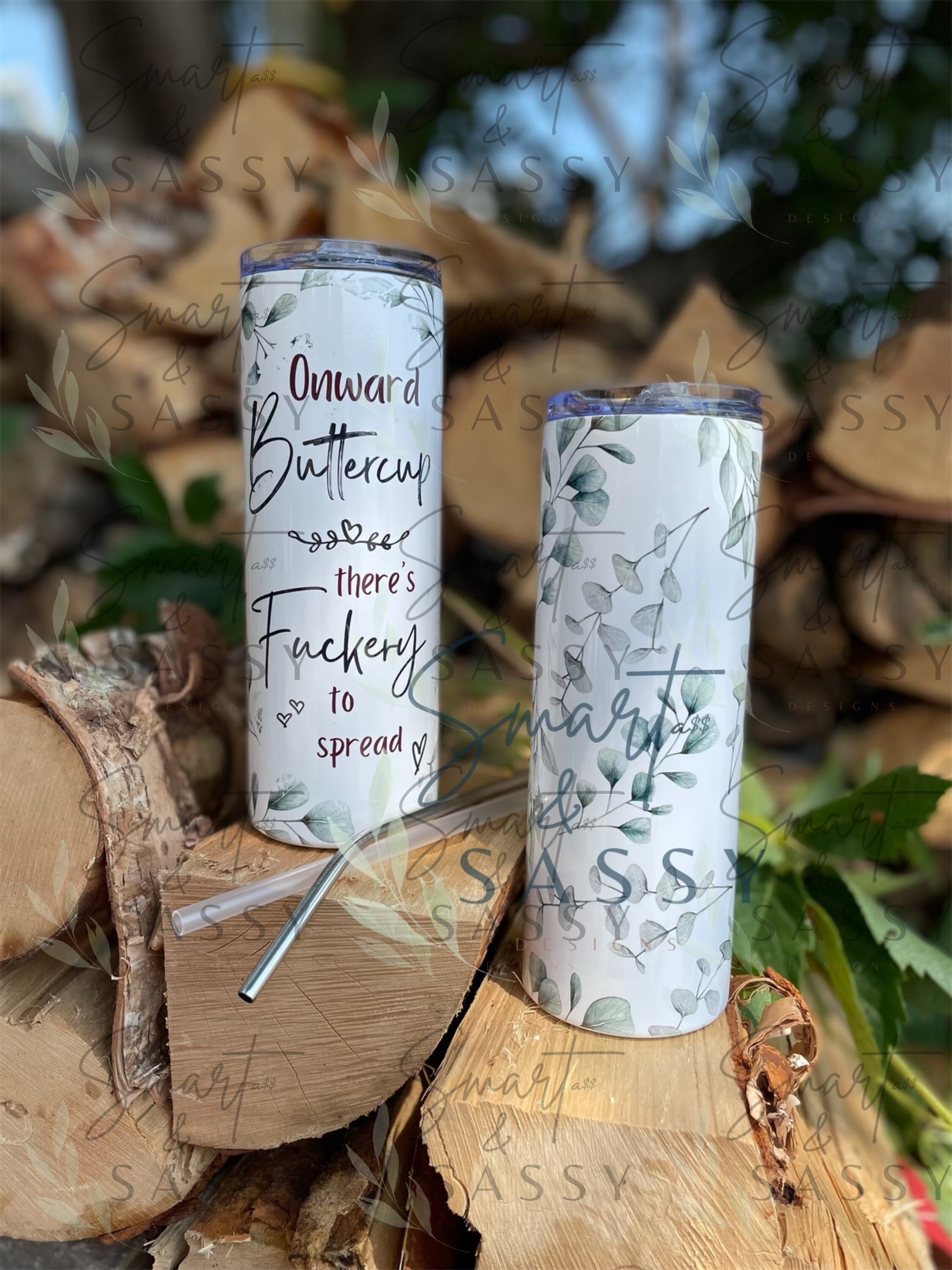 20oz Tumbler Digital Design, Onward Buttercup, Sublimation Design ...