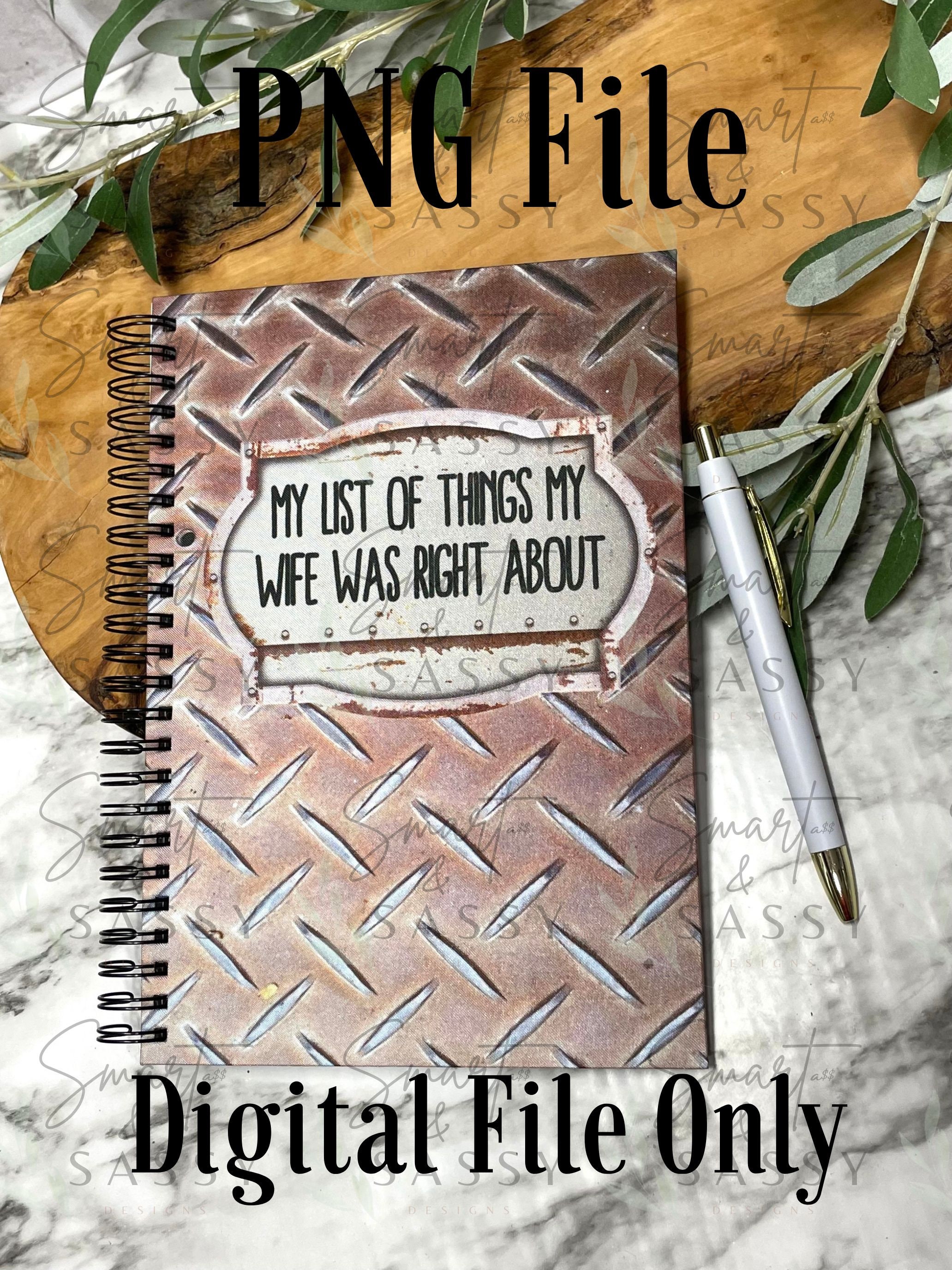 Book Cover PNG, Digital Design PNG, Journal Cover PNG Design, Wife is ...