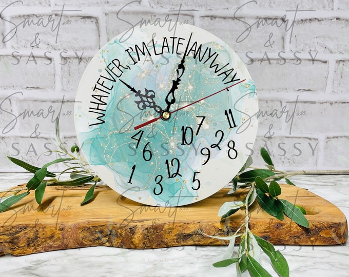 Clock Template - Etsy