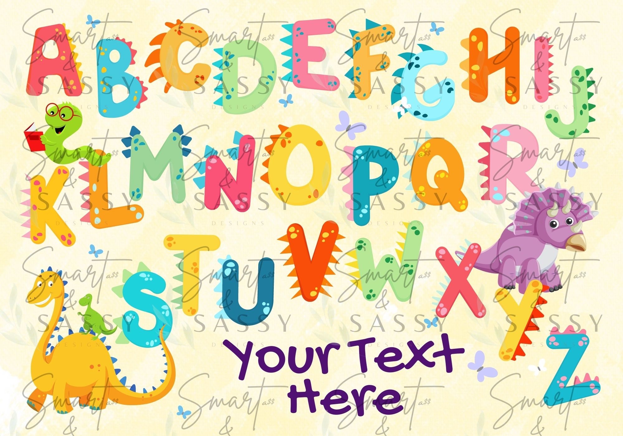 Kids Alphabet Digital Design Digital Design PNG Kids Puzzle - Etsy