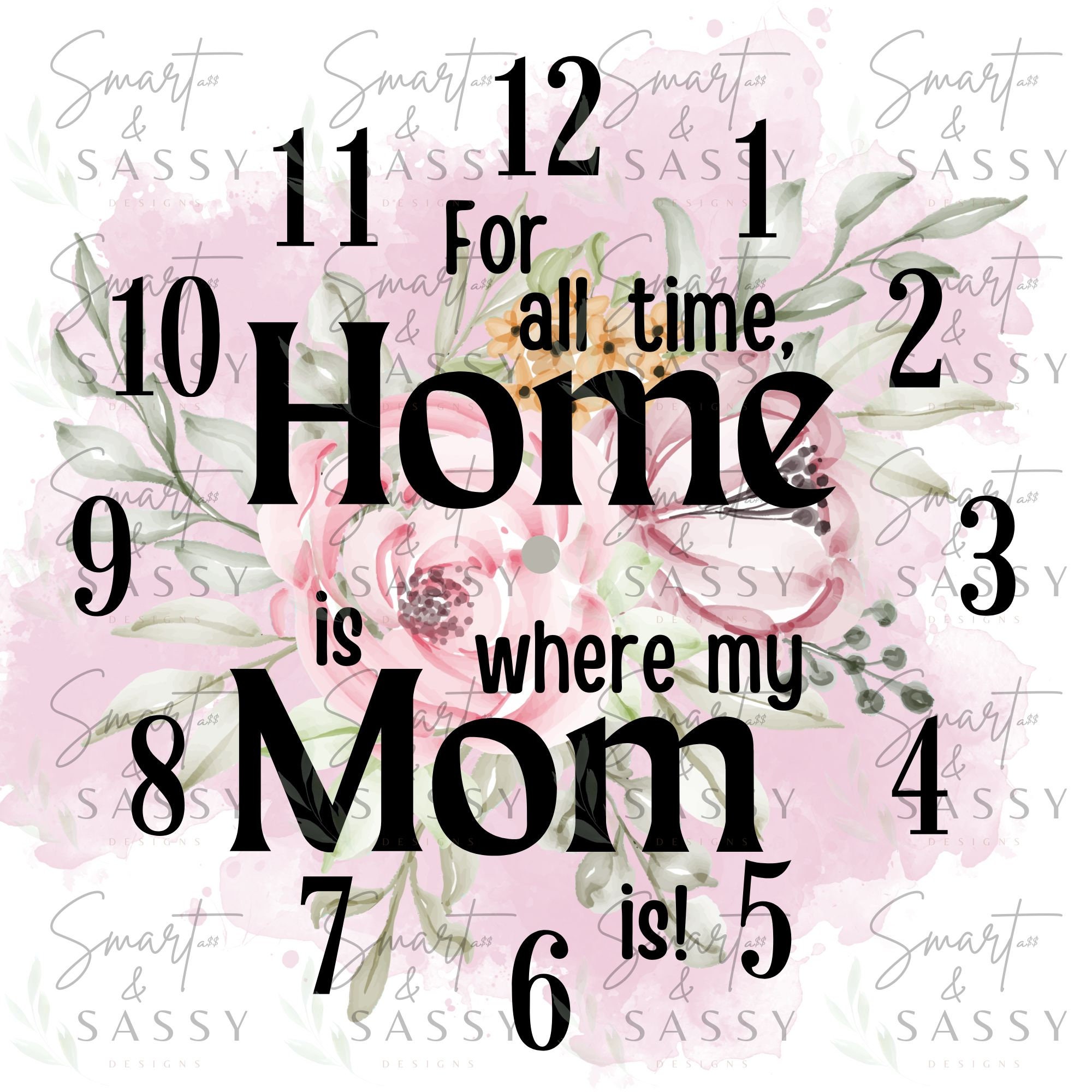 Home is Where My Mom is Digital Design Mother's Day PNG - Etsy