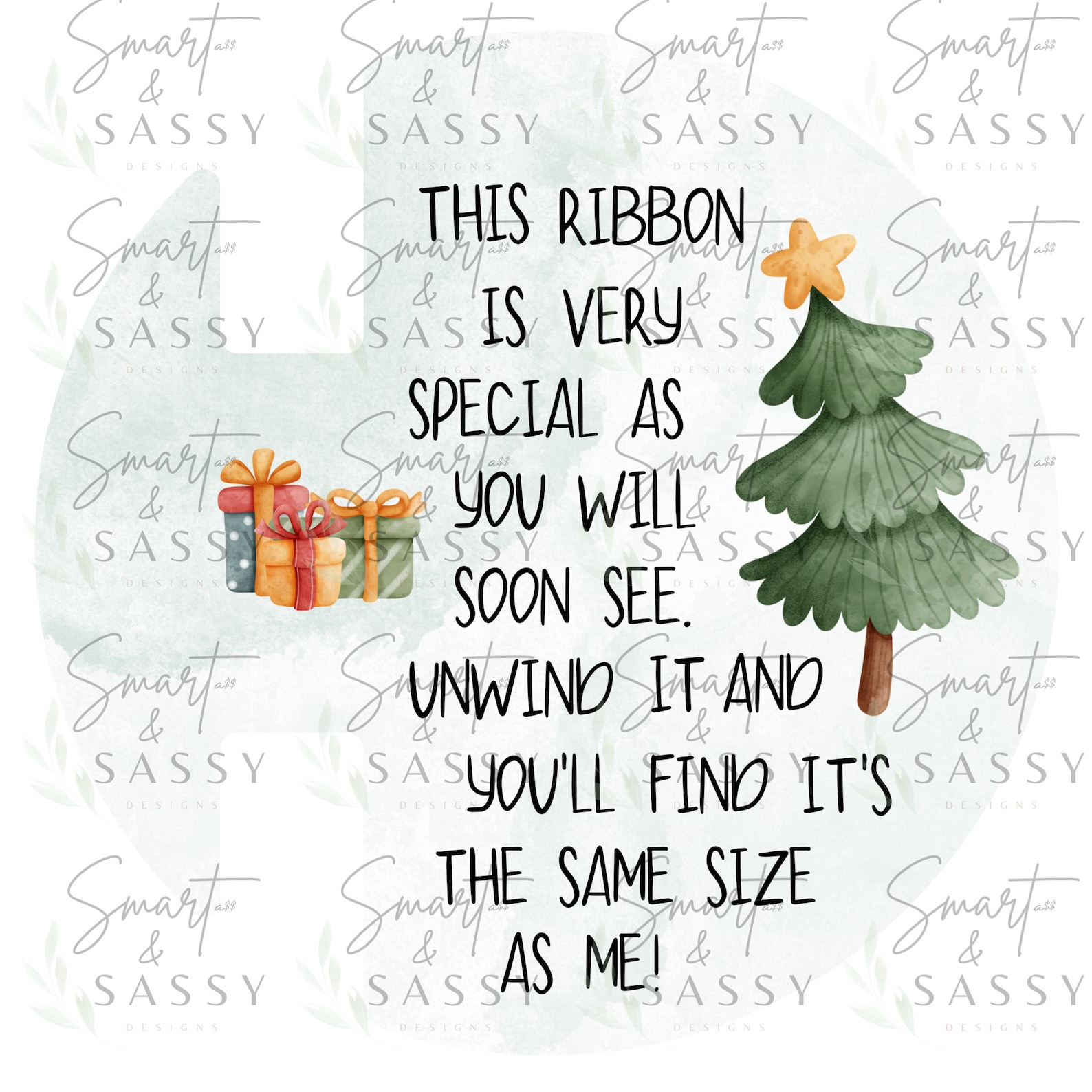 Ribbon Height Ornament Digital Download | Ribbon Growth Ornament ...
