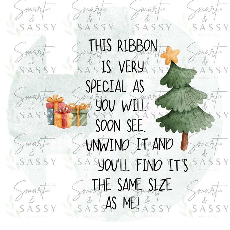 Ribbon Height Ornament Digital Download | Kid's Growth Tracker - Etsy