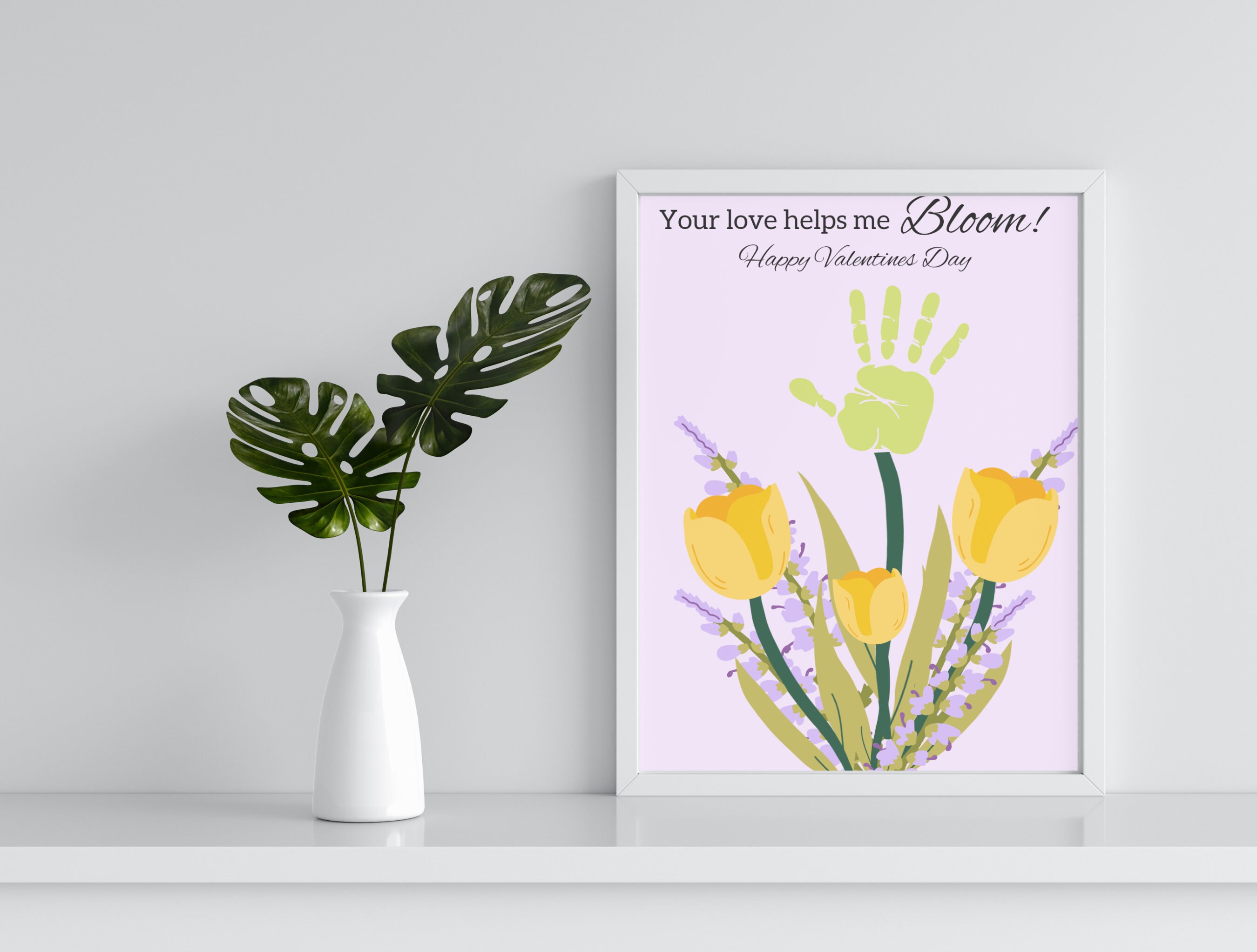 Editable Handprint Art for Preschool or Daycares. Perfect Personalized ...