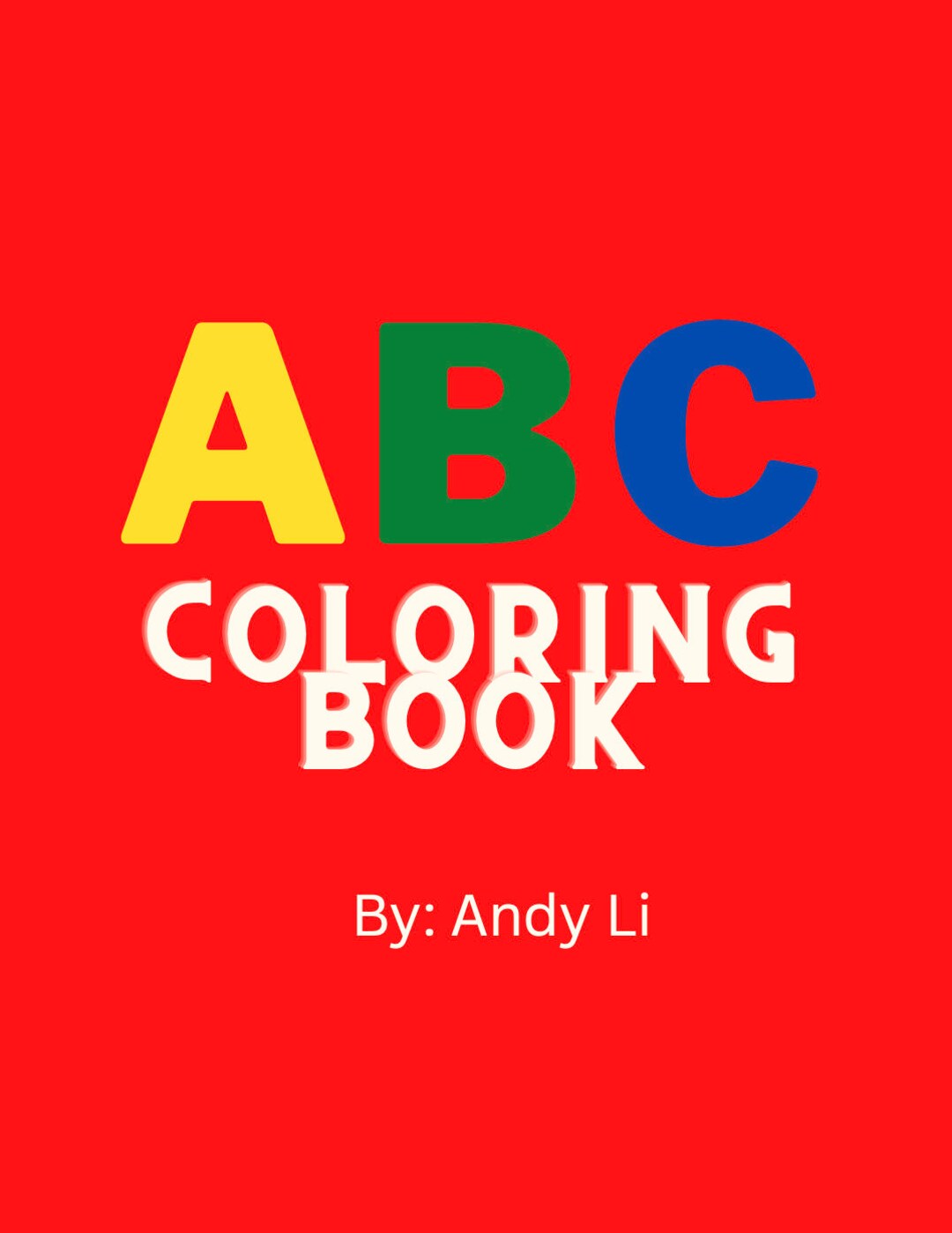 ABC Coloring Pages - Etsy