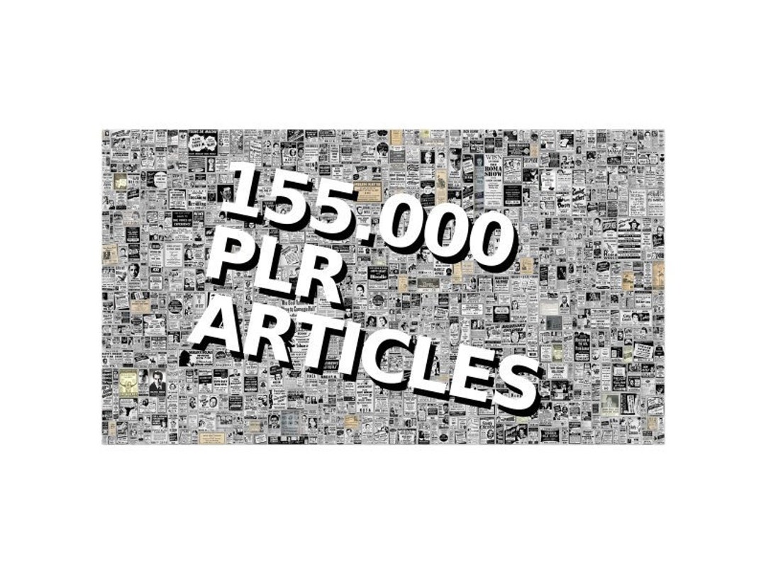 155,000 Quality PLR Articles Bundle for Blogging, Website, SEO Article, Content Writing - Etsy