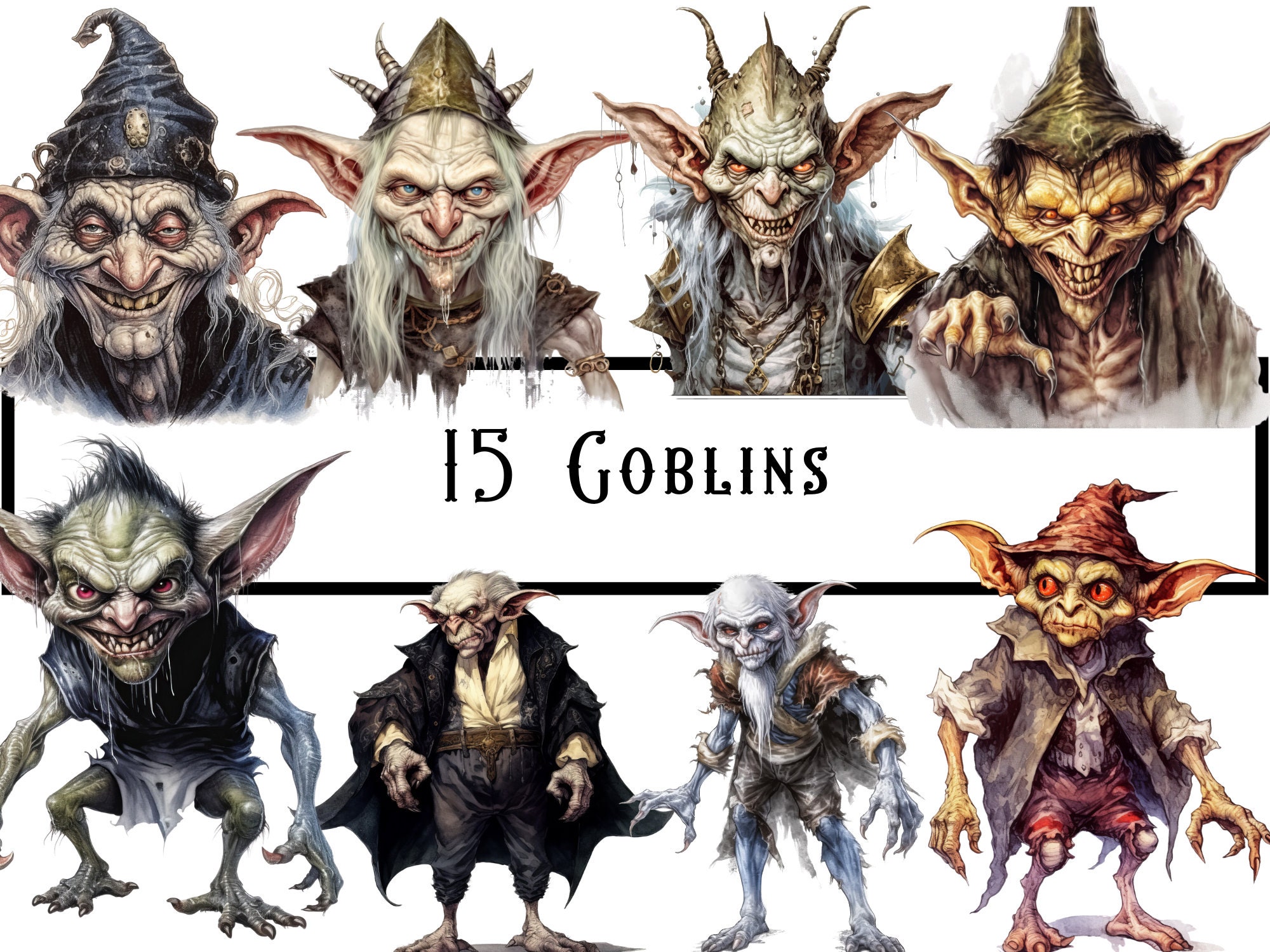 Goblin Clipart, Halloween Png, Goblin Png, Goblin Core Clipart, Cute ...