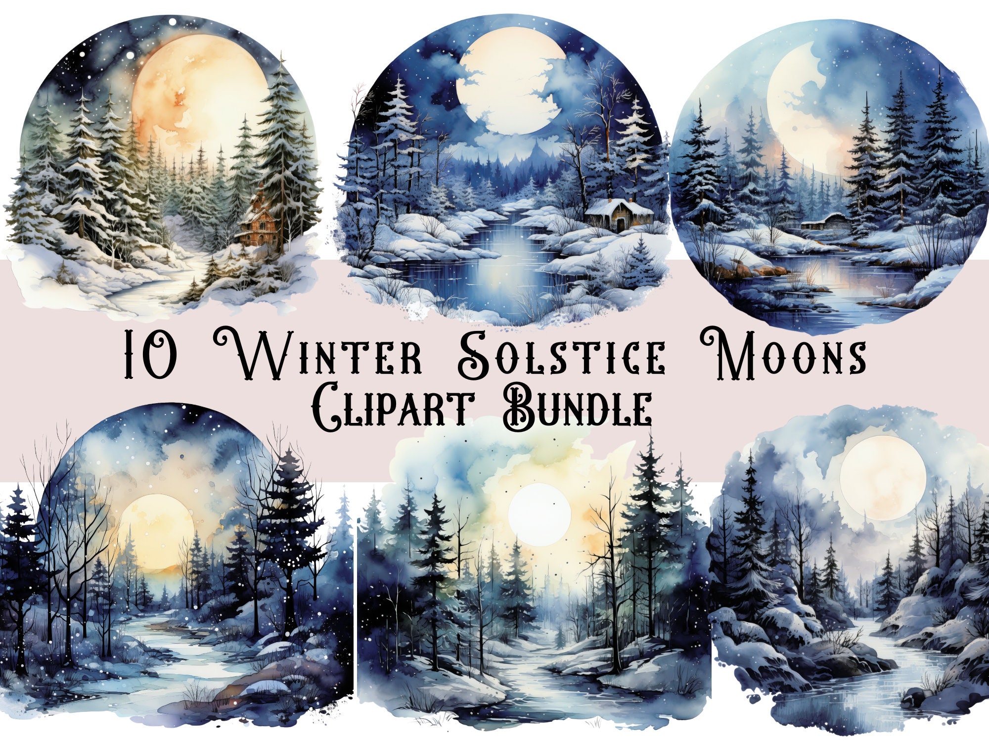 Winter Solstice Clip Art