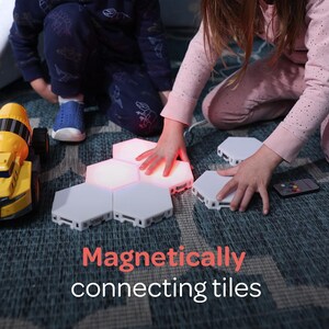 Lumagic 7-pk Tap Tap Sensory Lights —touch & Remote Controlled ...