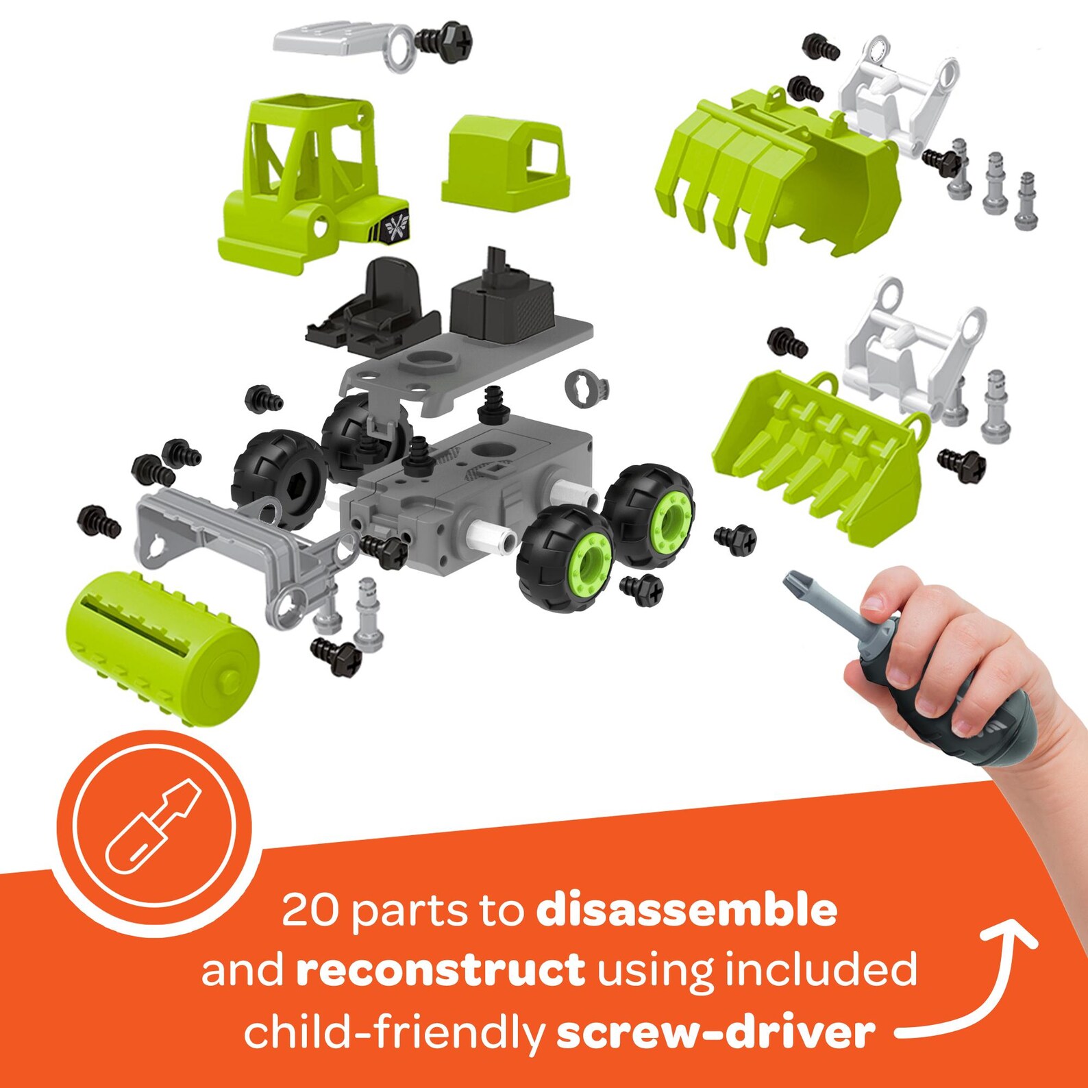 Build N Drive RC Truck - Take Apart Truck Building Kit - STEM Put ...