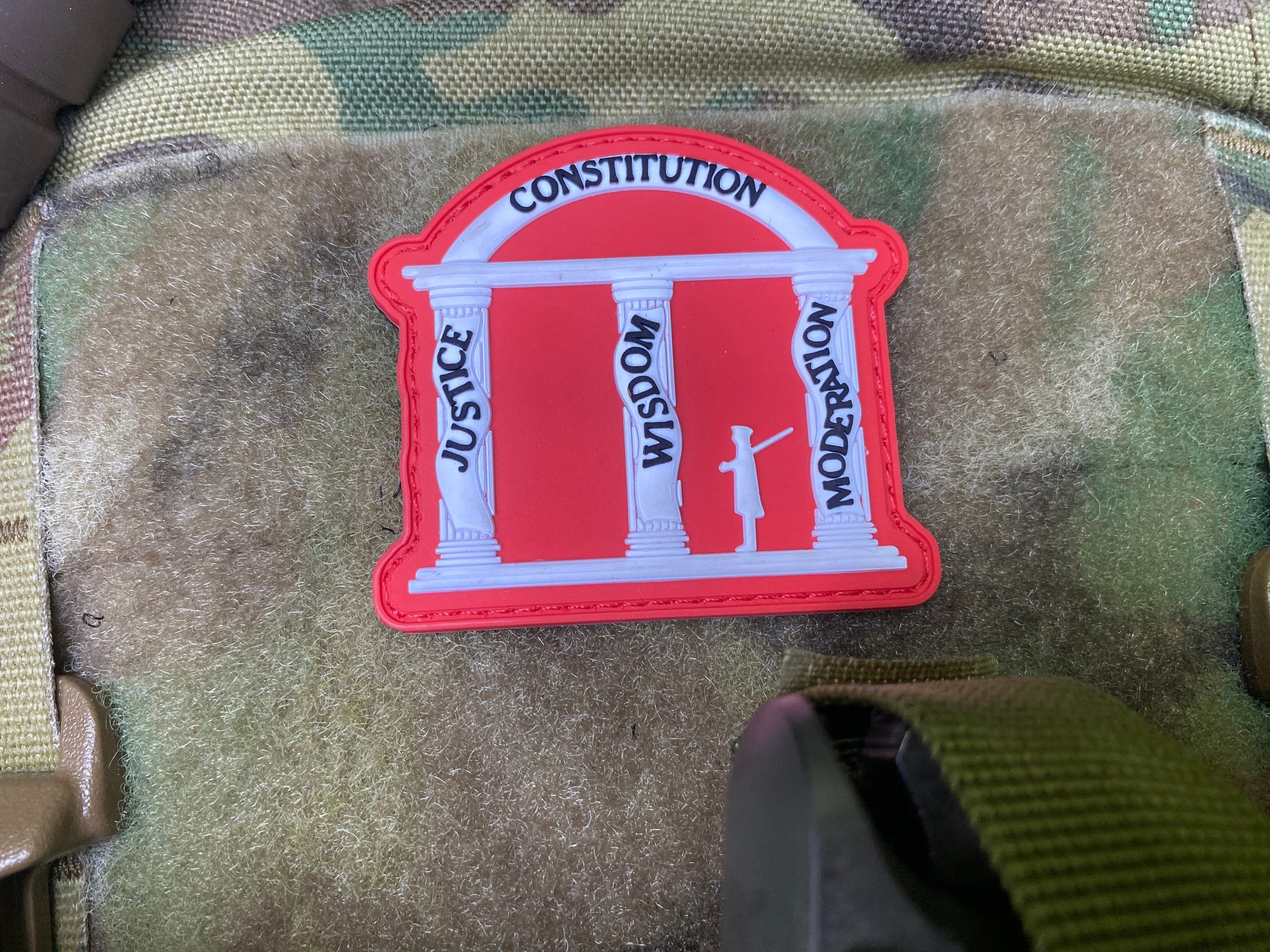 Georgia State Seal PVC Morale Patch - Etsy